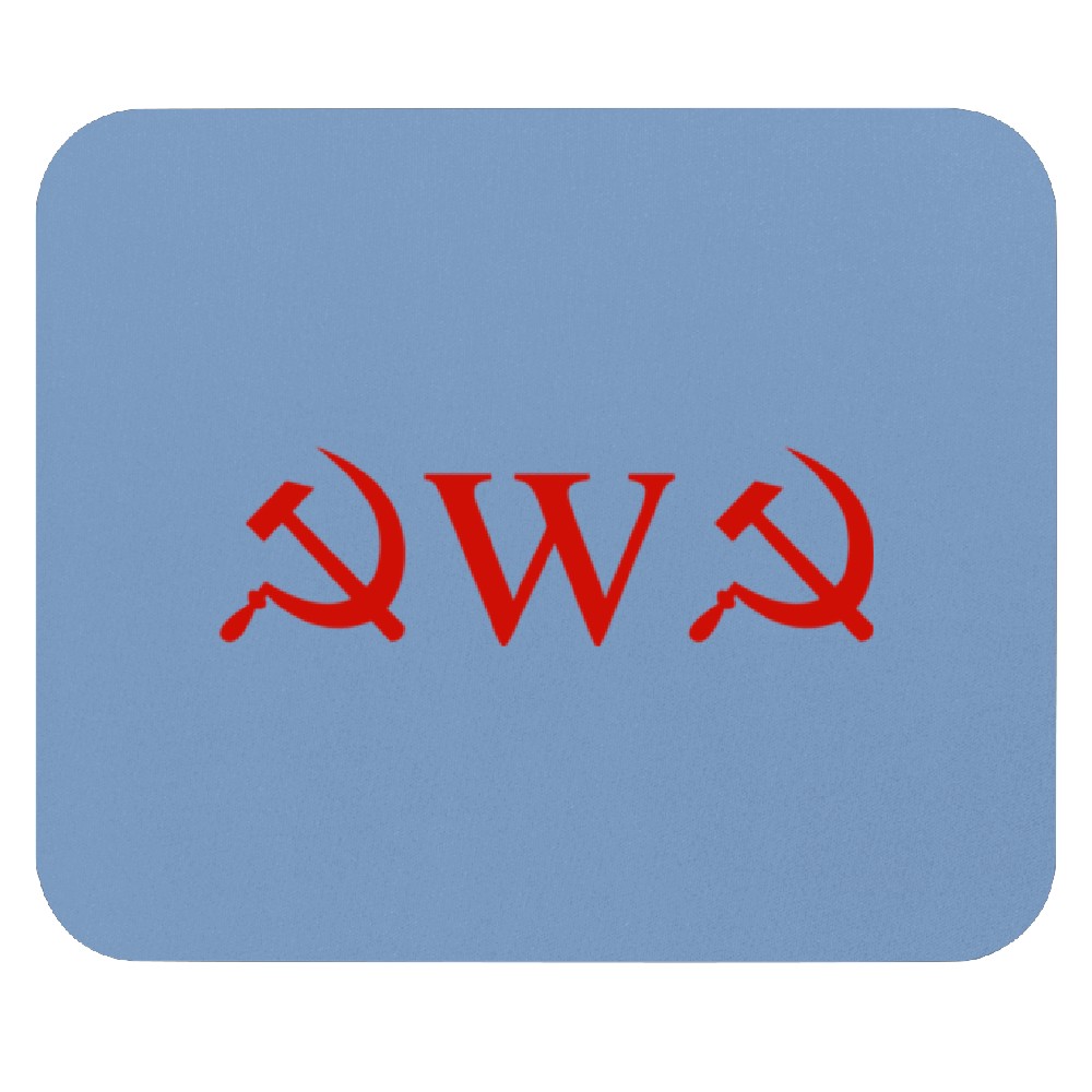 Communist Uwu Cute Face Emoji Mouse Pads