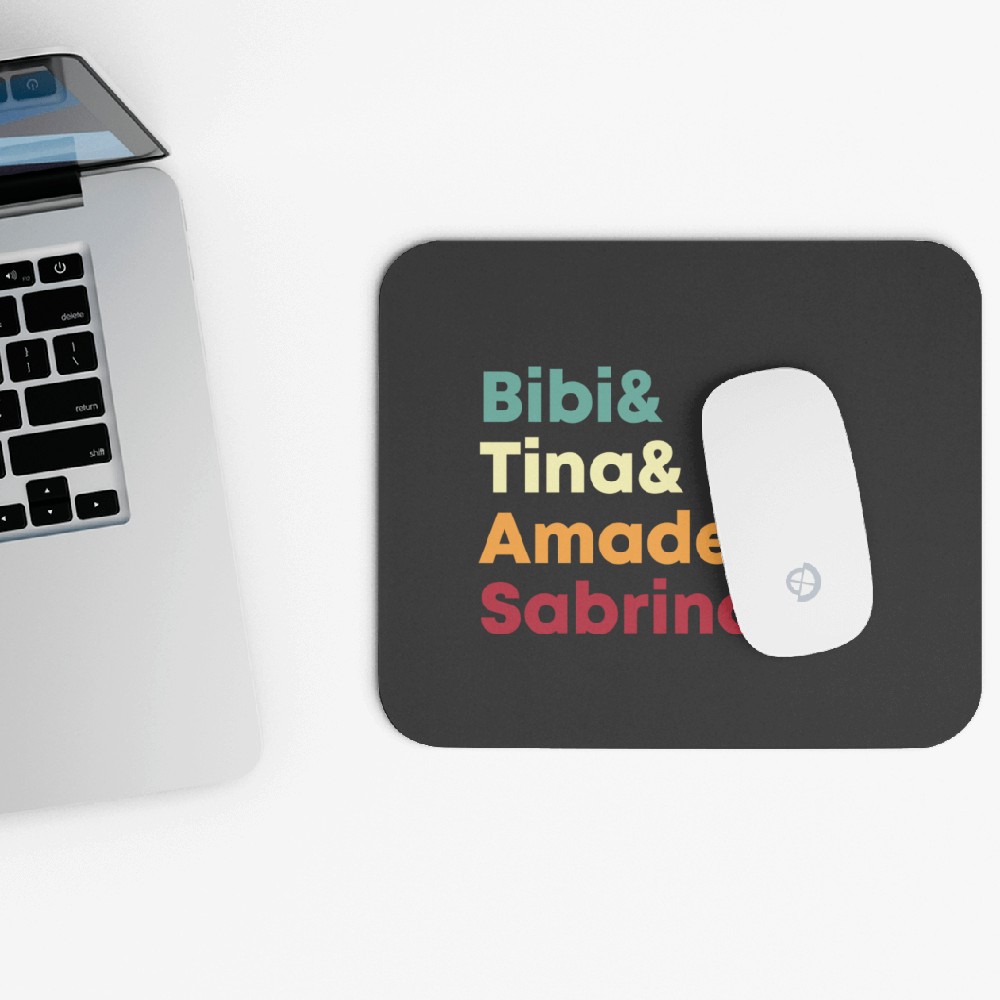 Bibi And Tina And Amadeus And Sabrina - Bibi And Tina And Amadeus And Sabrina - Mouse Pads