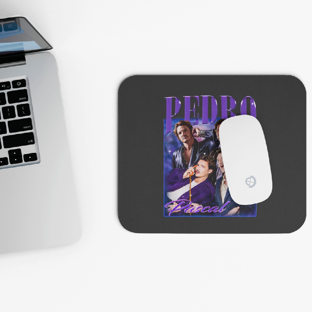 PEDRO PASCAL Mouse Pads, Actor Pedro Pascal Mouse Pads Retro 90s, Narco ...