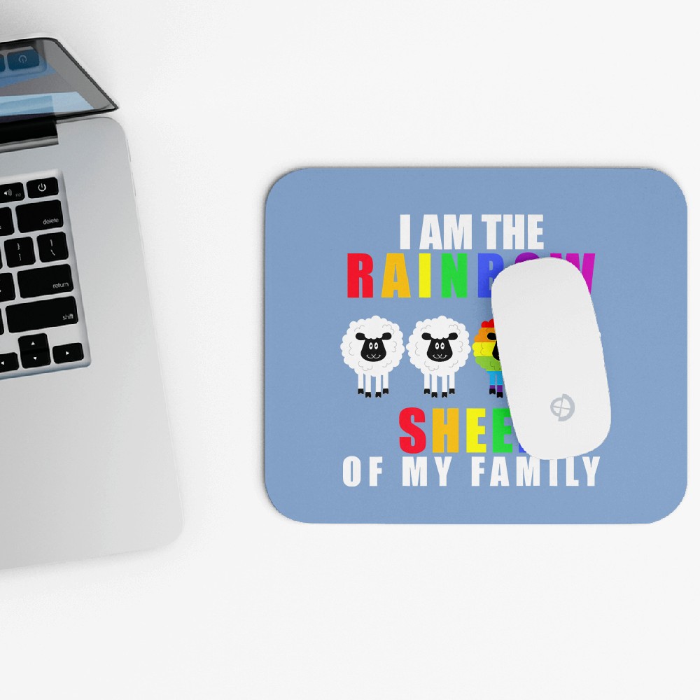 Sheep Lamb I Am The Rainbow Sheep Of My Family LGBTQ Gay Pride 28 Ewe ...
