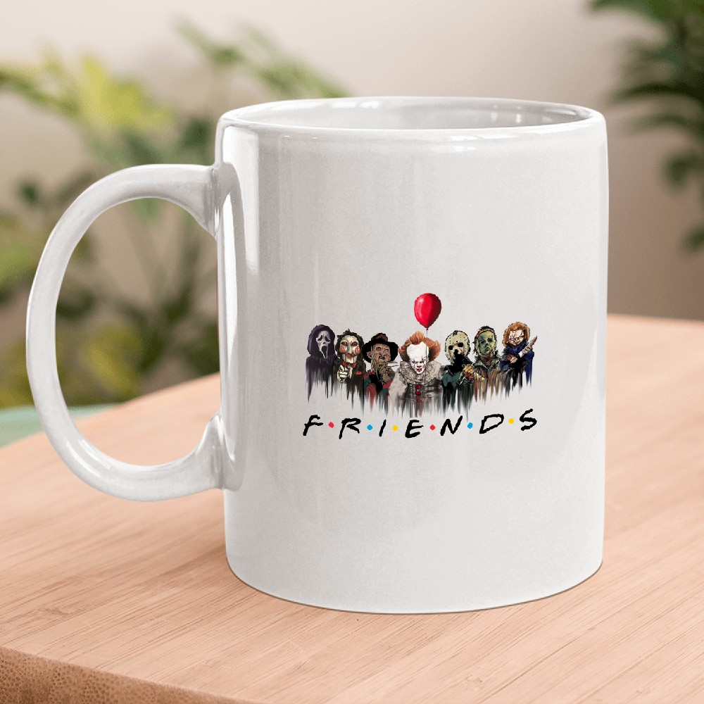 Halloween Horror Movie Killers Mugs/Mugs/Mugs, Friends Halloween ...