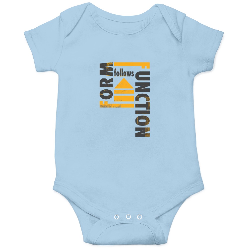 Form Follows Function Onesie
