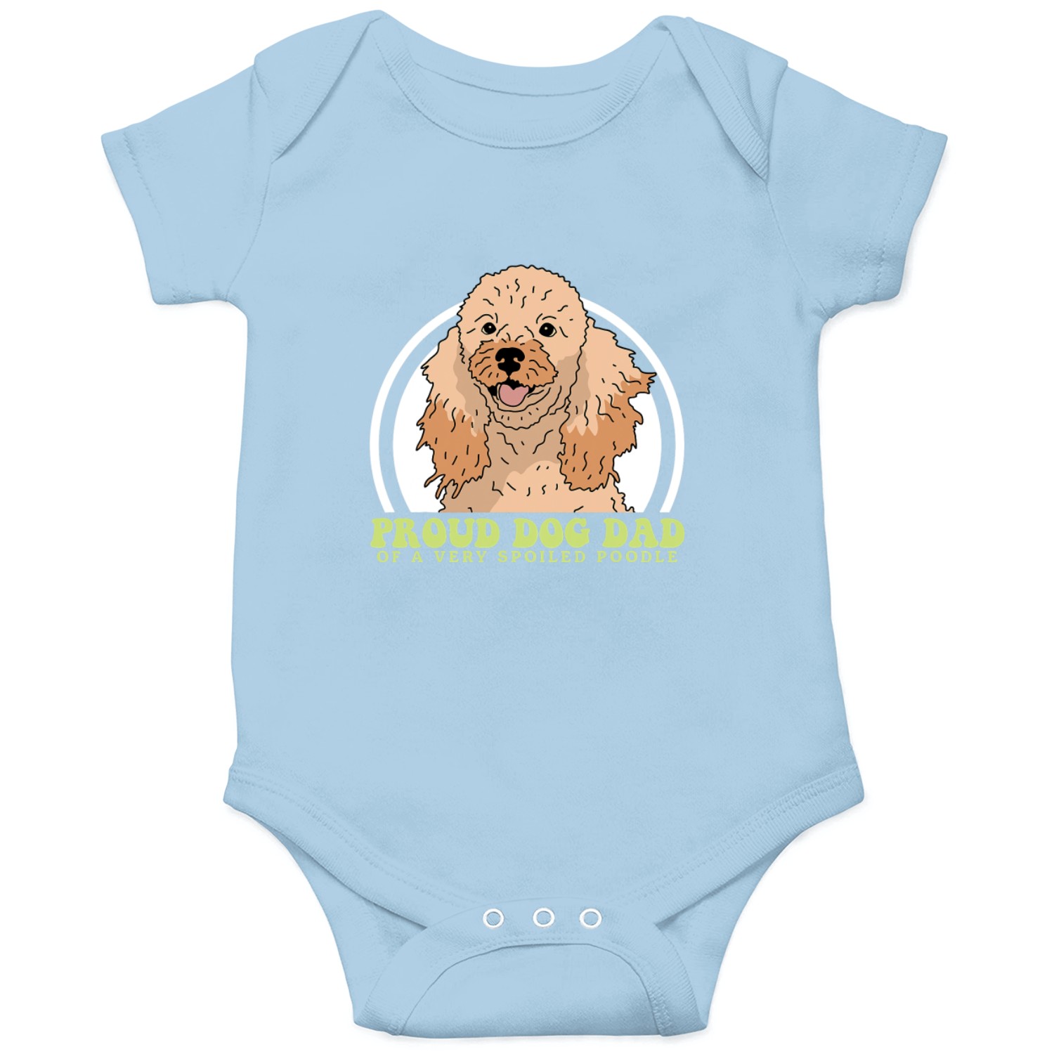 Poodles Mens Poodles Dad Of A Spoiled Poodle Poodle Dog Poodle Dog Onesies