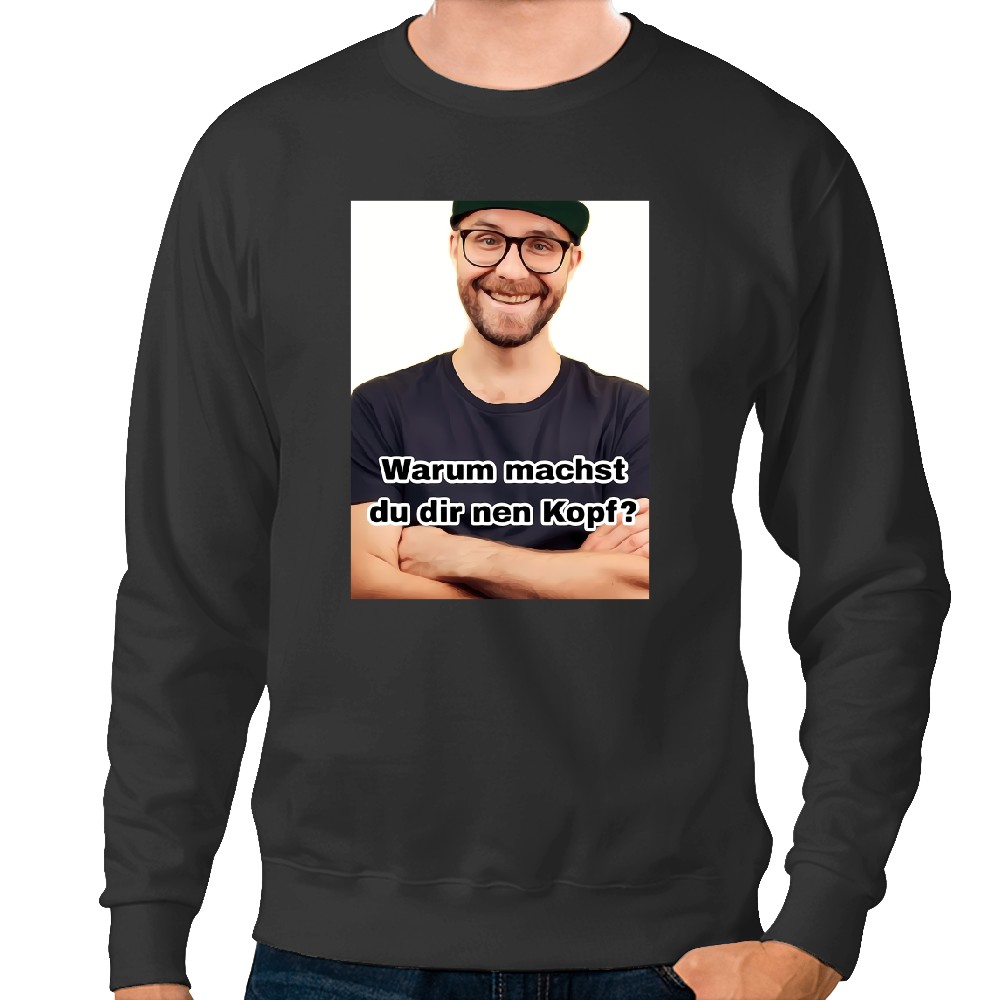Mark Forster – Warum Schlagen Sie Ihren Kopf? Lustig Meme Classic Pullover
