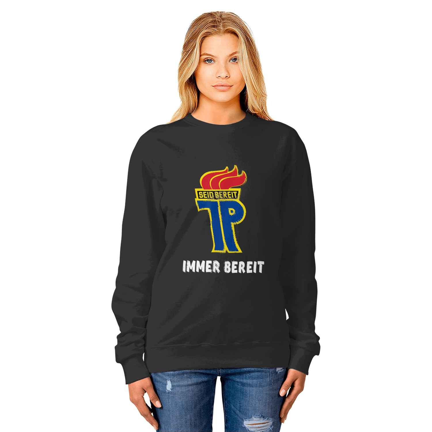Jungpionier, Junge Pioniere, Seid Bereit, DDR Pullover