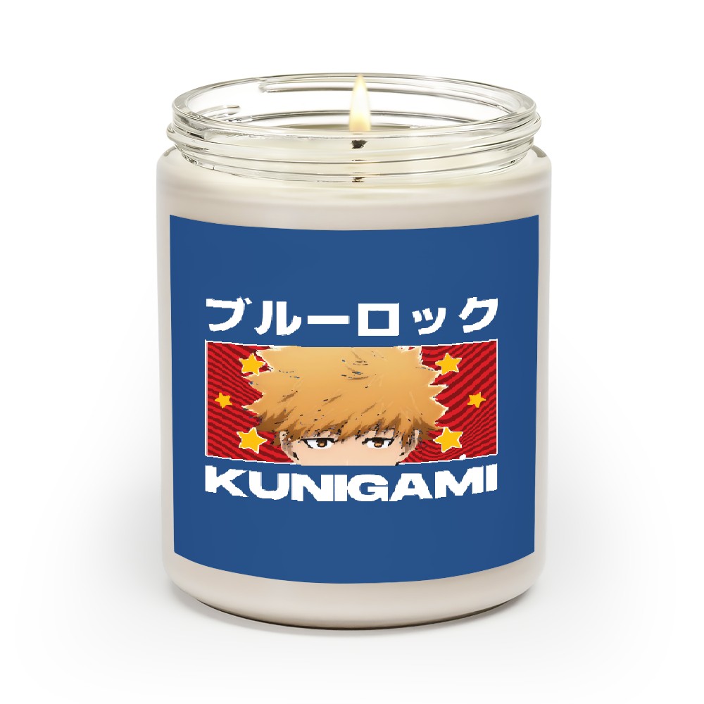 Blue Lock - Rensuke Kunigami Peeker Scented Candles