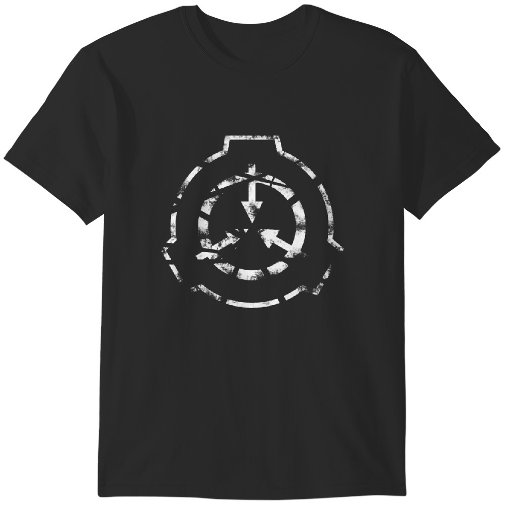 SCP Foundation Symbol Geknackt Gekreuztes Symbol T-shirt