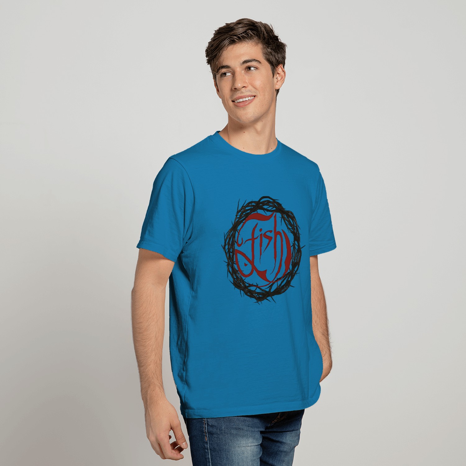 Marillion-Fisch Logo Lieben Classic T-Shirt
