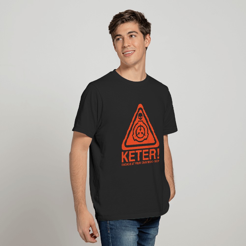Keter-Klassifizierung SCP Foundation Secor Container T-Shirt Schützen