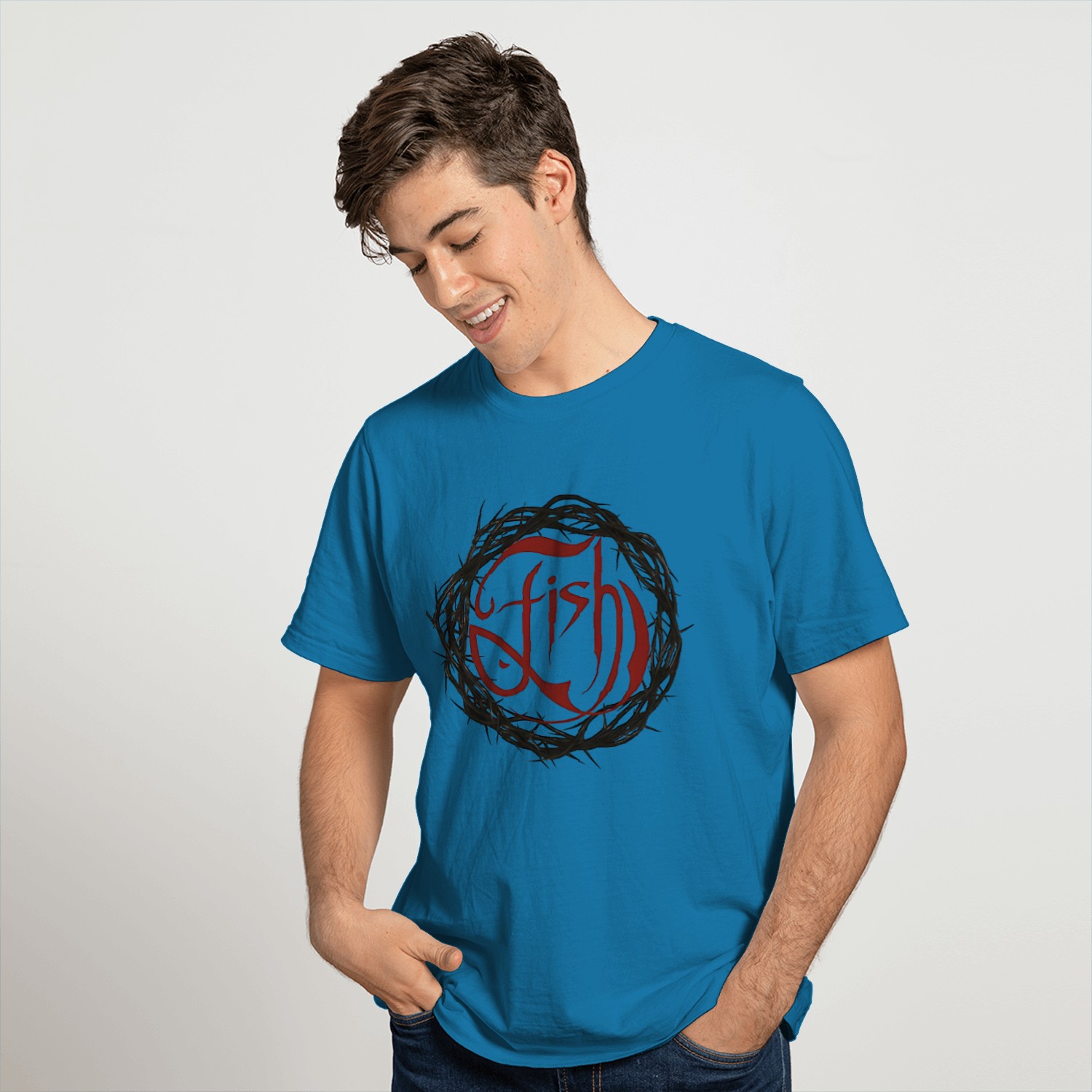 Marillion-Fisch Logo Lieben Classic T-Shirt