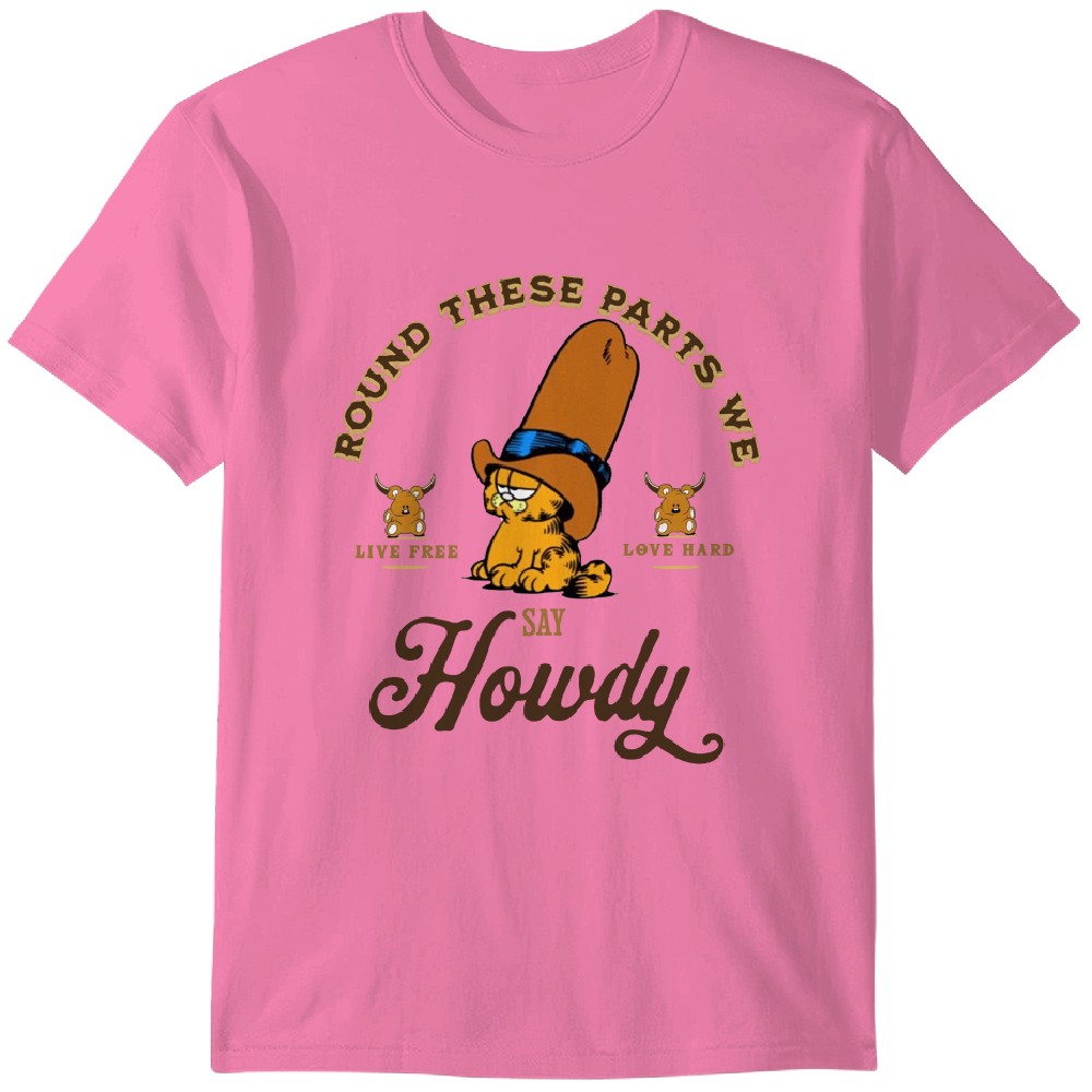 Garfield Cowboy Shirt, Garfield Howdy Shirt, Garfield Cowboy Sweatshirt ...