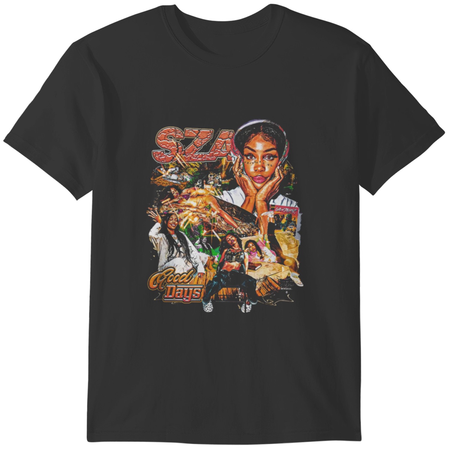 SZA Shirt, SZA Printed Graphic Tee, Sza Ctrl Fan Shirt