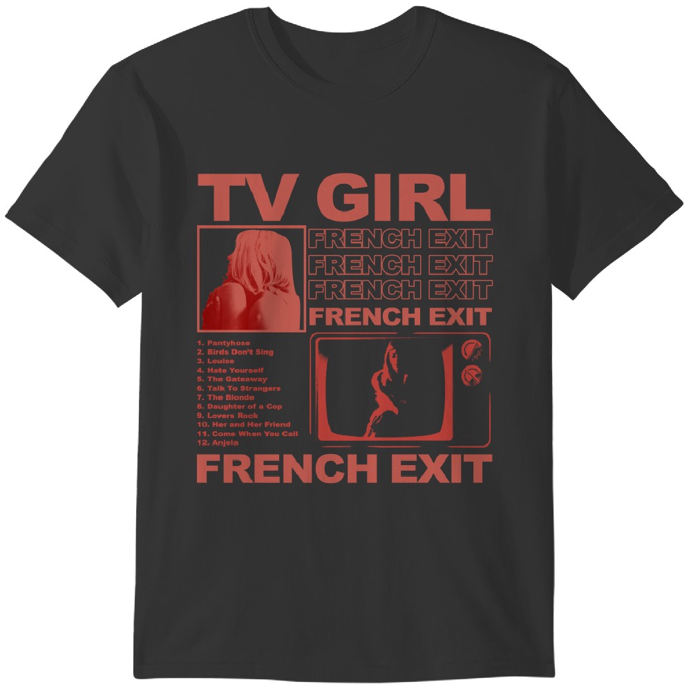 TV Girl, TV Girl French Exit T Shirt, TV Girl Artist Shirt, Tv Girl ...