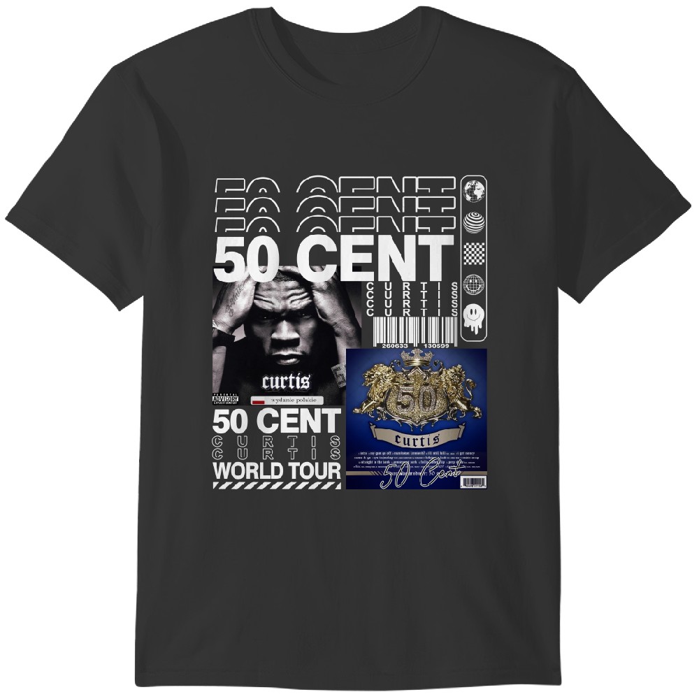 50 Cent Rap Shirt, Vintage Merch 50 Cent Album Curtis The Final Lap ...