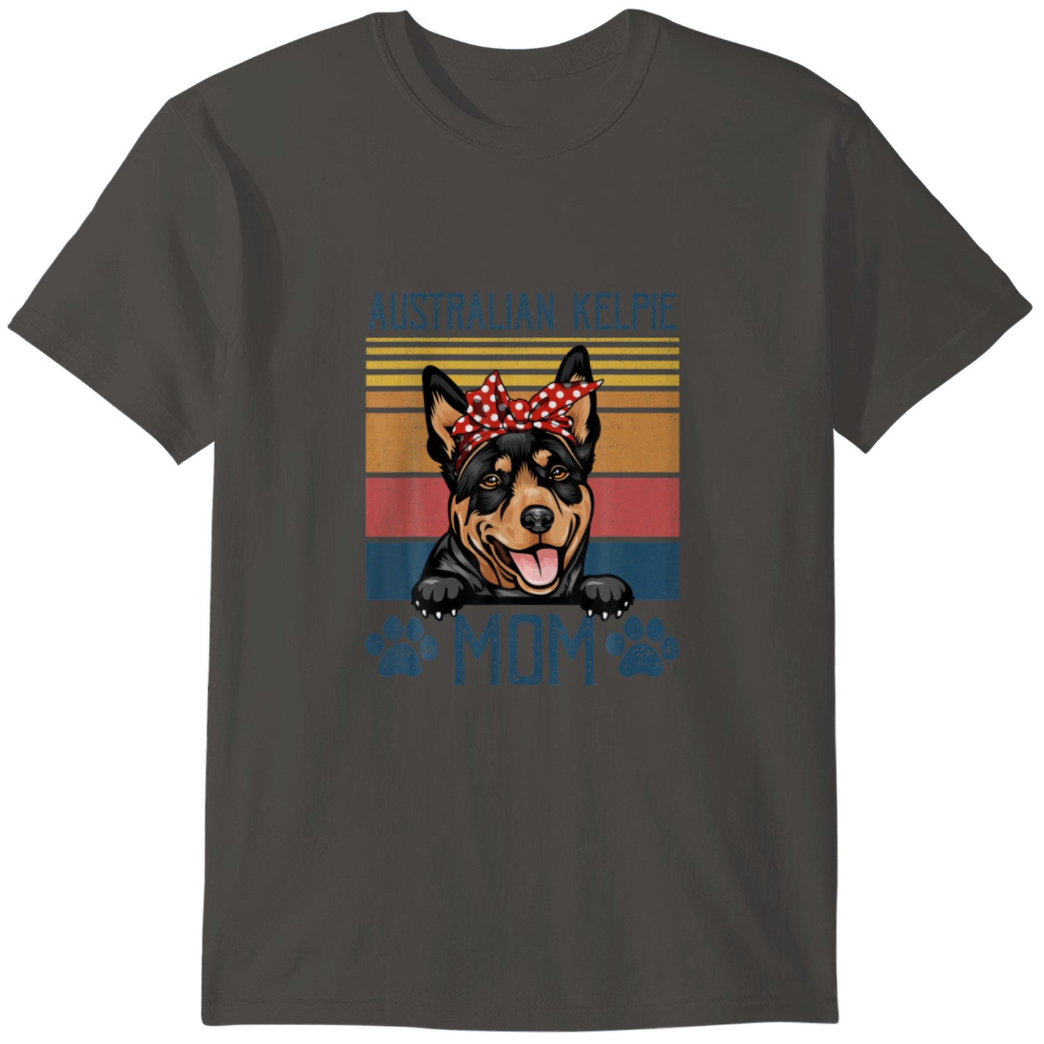 Australian Kelpie Mom Vintage Australian Kelpie Ma T Shirts