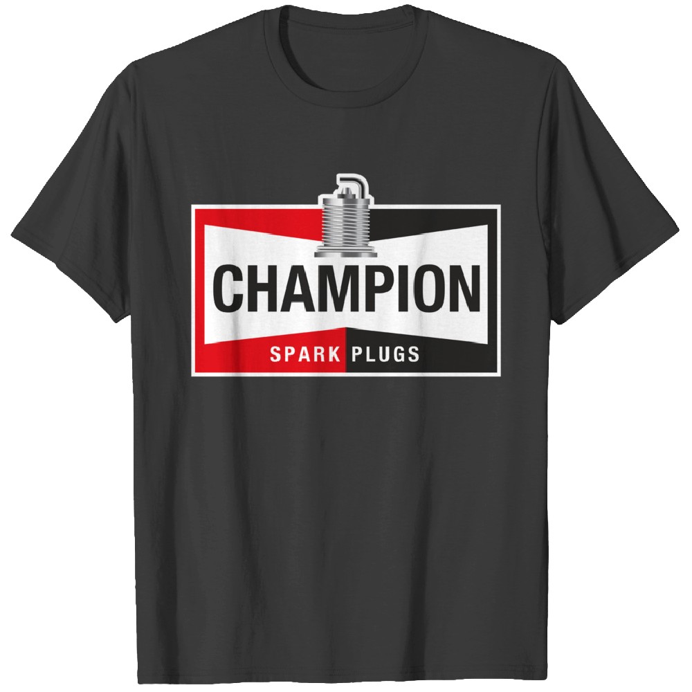 Champion Spark Plugs Logo T-Shirts
