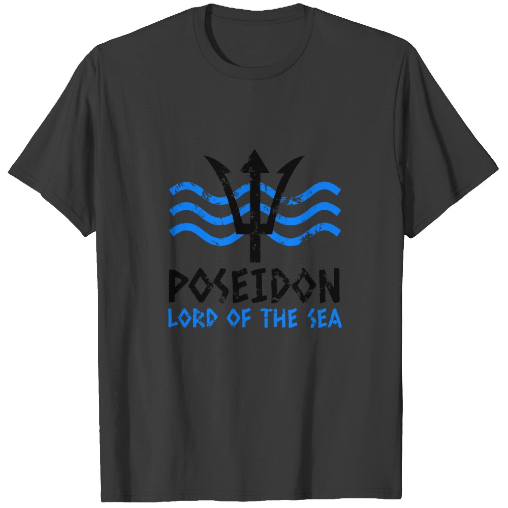 Poseidon Trident T Shirt Greek Gods Lord Of The T-shirt