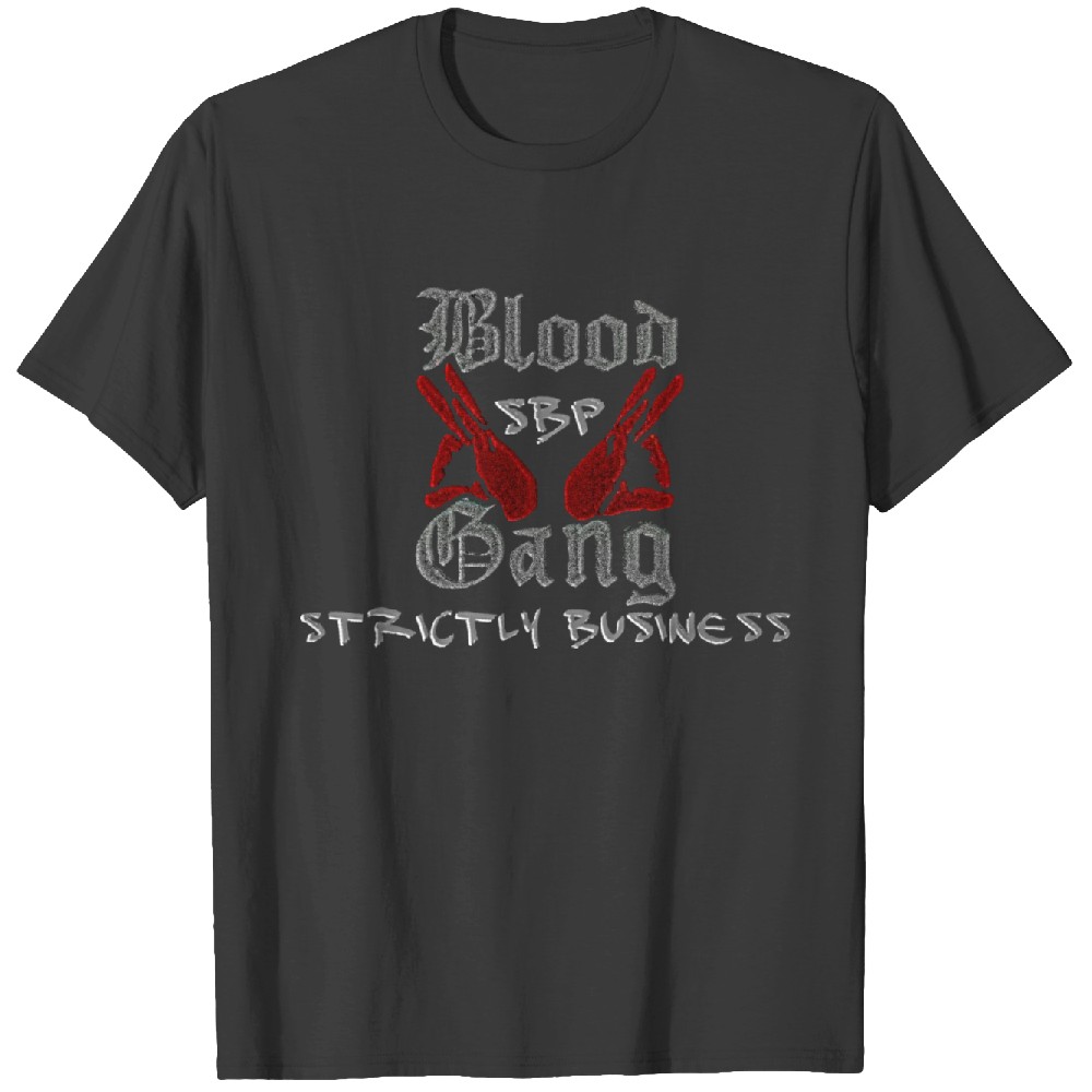BLOOD GANG SBP LOGO BY CONSEQUENCE FLAVAZ 519 T-shirt