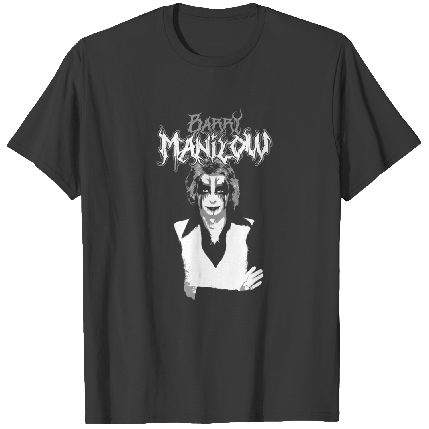 Barry Manilow "Black Metal" - Manilow - T-Shirt