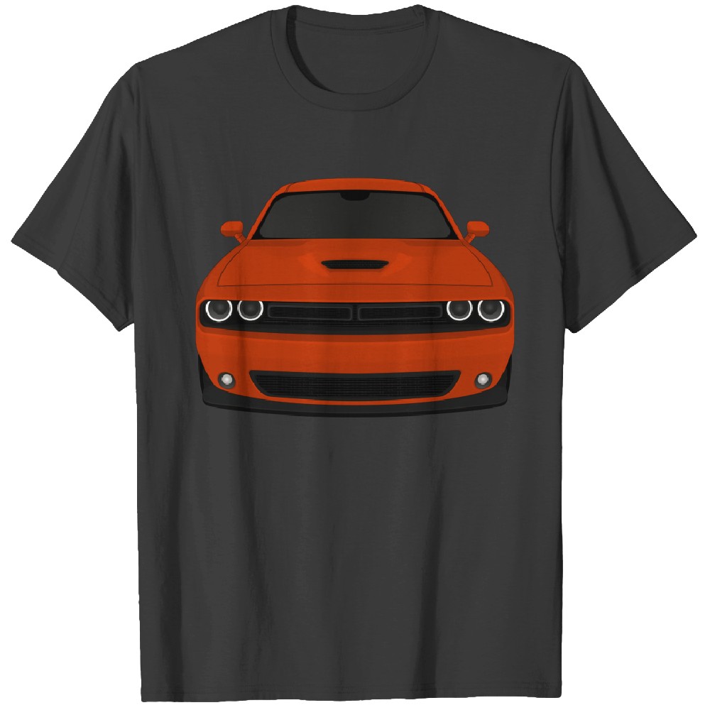 Challenger Red2 - Dodge Challenger - T-Shirt