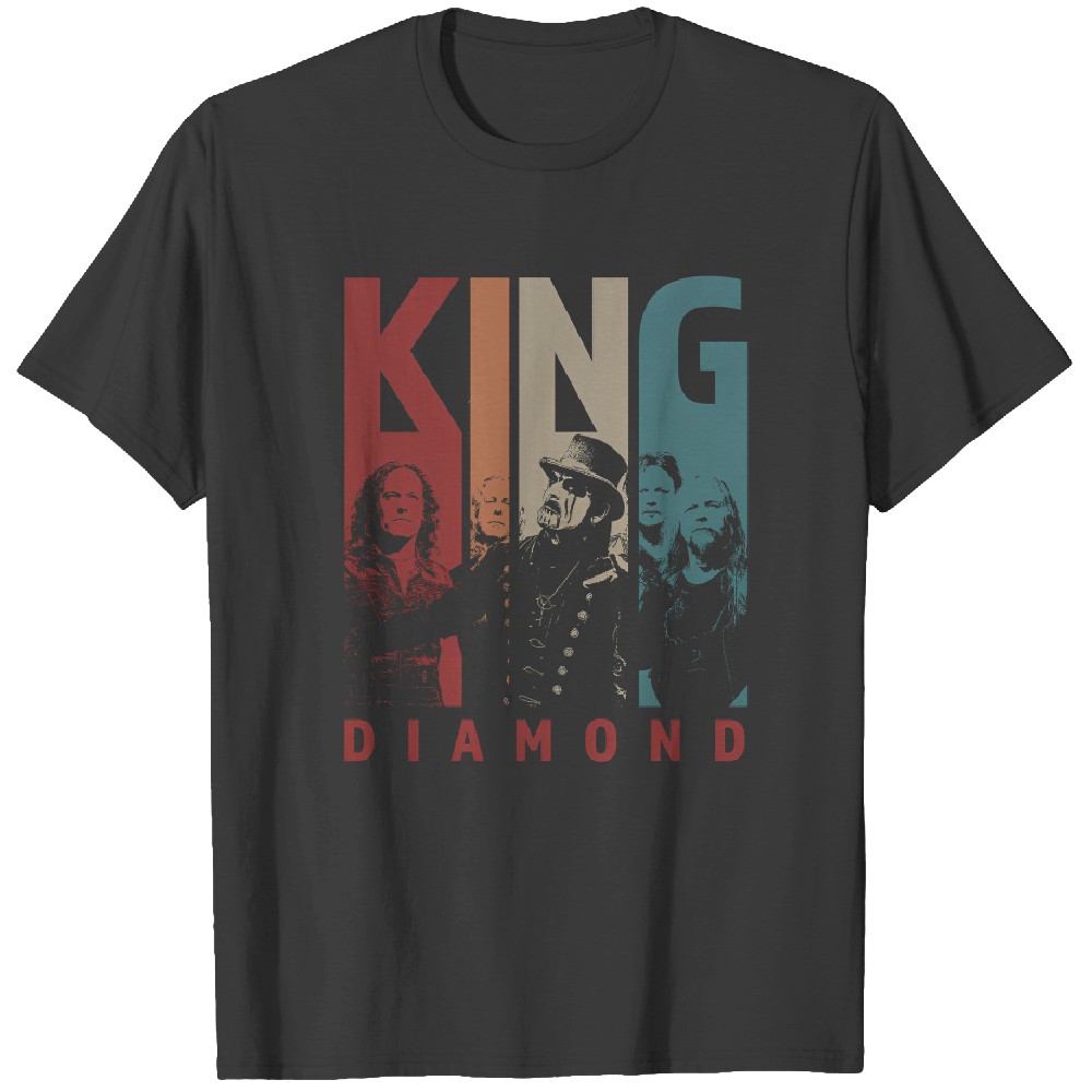 Retro Vintage King Diamond T-Shirt, King Diamond Shirt, Retro Gift Tee