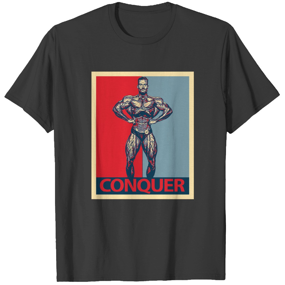 Chris Bumstead Conquer Cbum Design T-Shirts