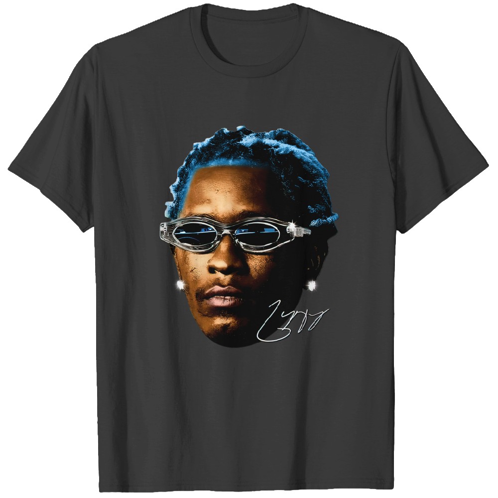 YOUNG THUG T-SHIRT, Rap Tee Concert Merch Free Thugger Slime Season