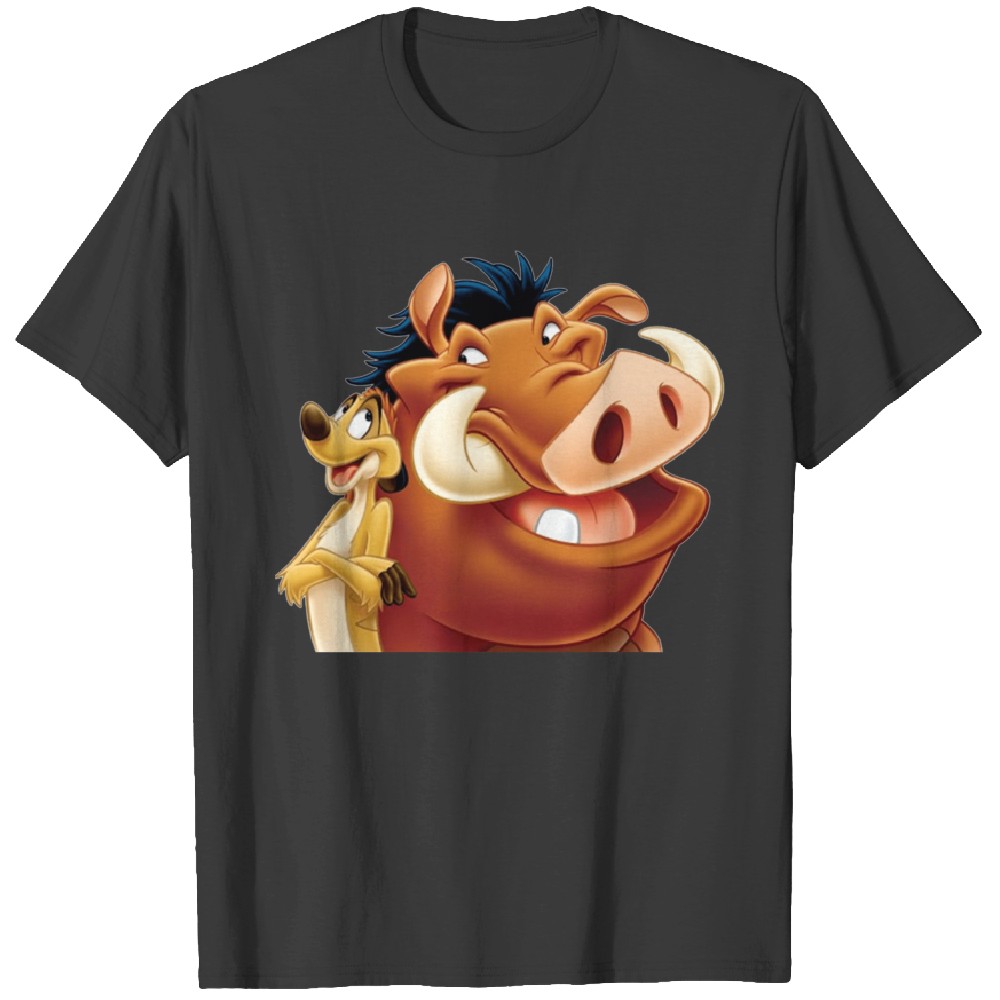 Funny Cartoon Timon And Pumbaa T-Shirts