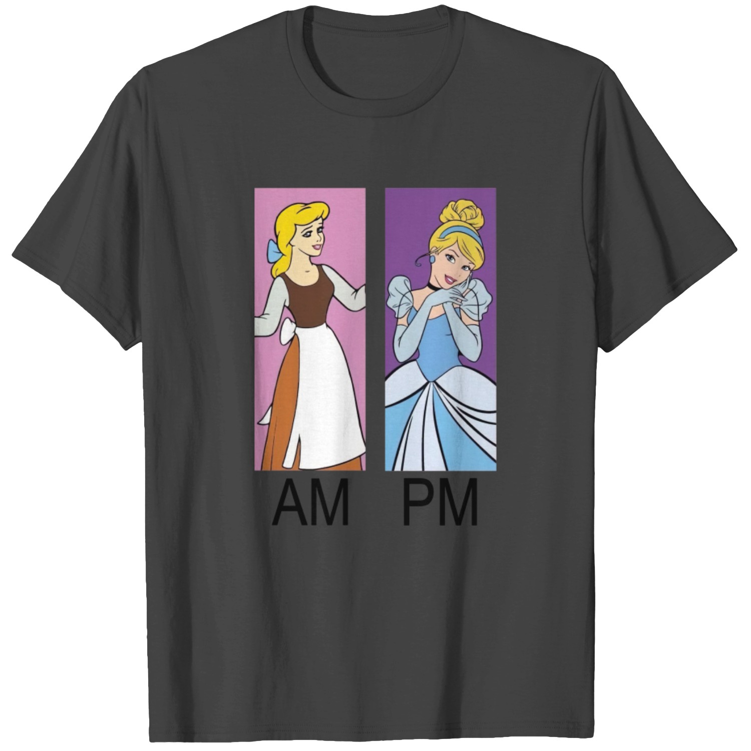 Cinde Princess Shirt, AM Cinde And PM Cinde Disney Princess Shirt