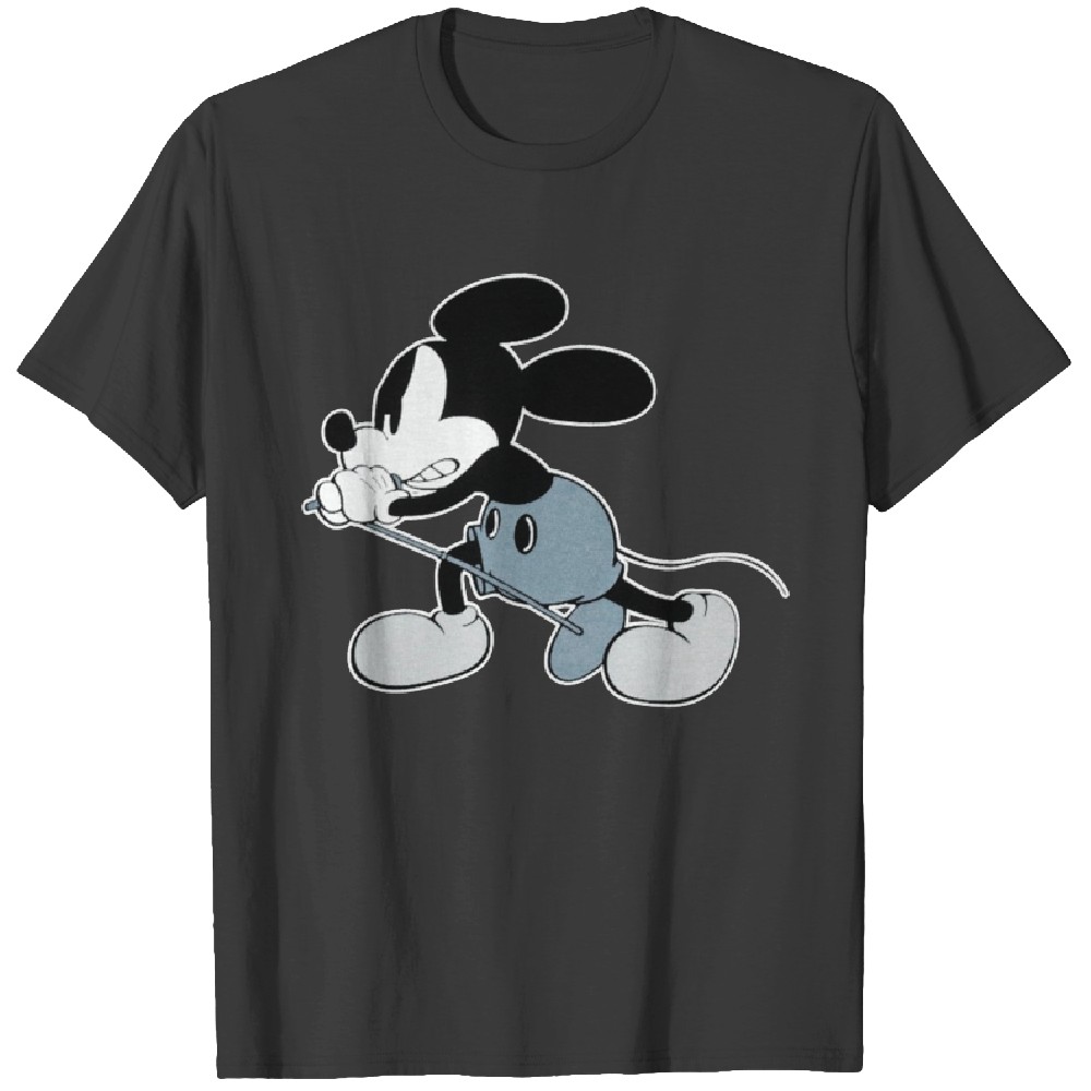 Number Nine Mickey Mouse Tee, Japanese Replica Shirt Mickey Graphic Shirt