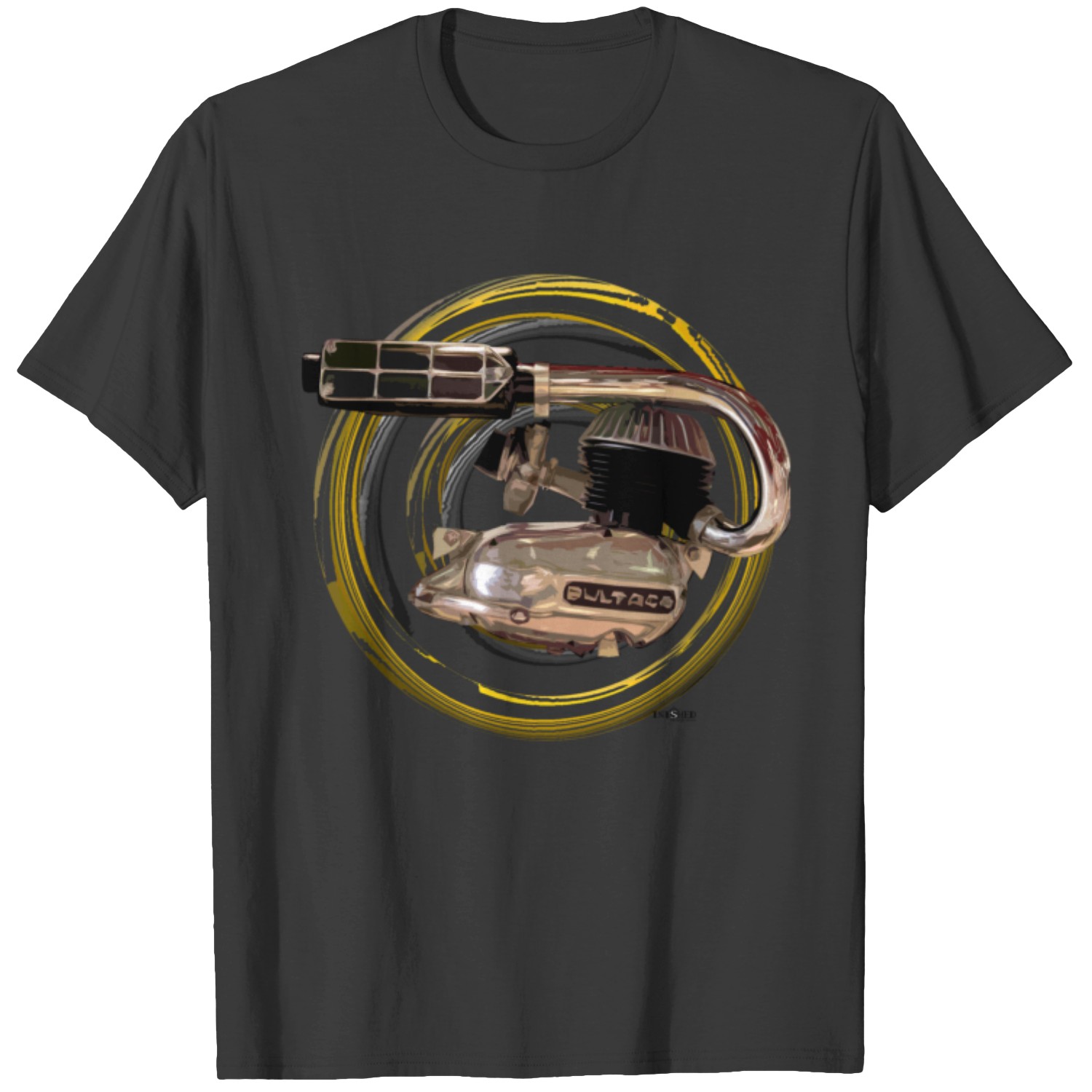 Bultaco M10 Trials 1966 Motocicleta Motor Inspiró El Arte T-Shirts