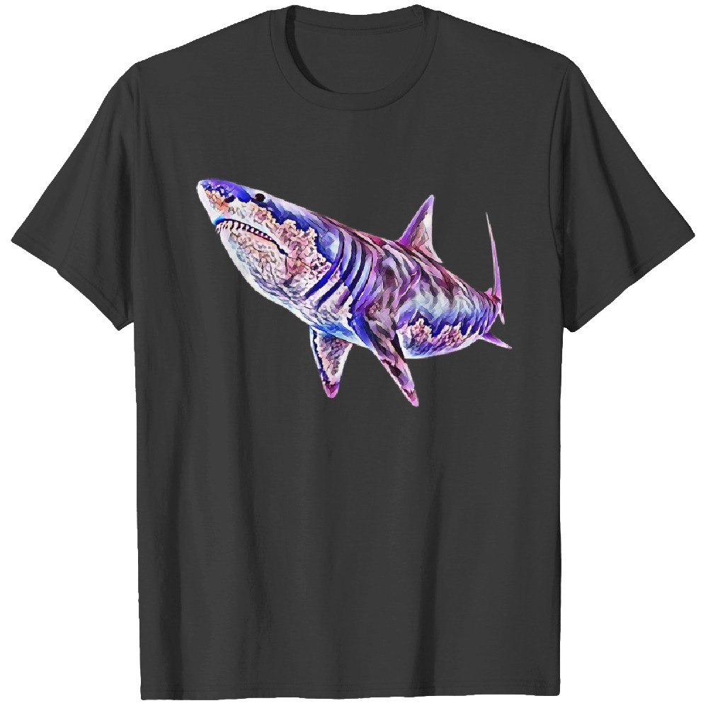 Shark Great White Shark Motif Sharks Jaw Sharks T-Shirts