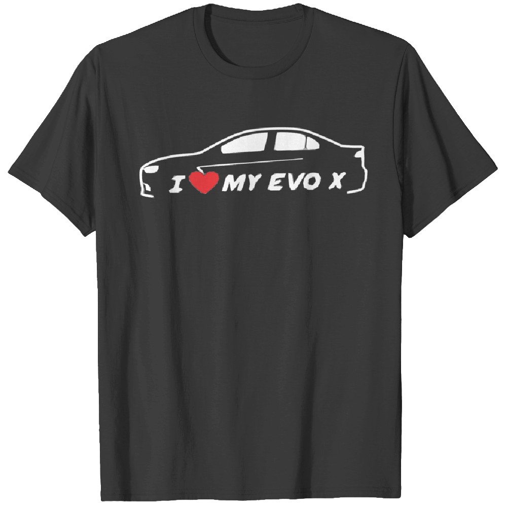 Evo X JDM Mitsubishi Evolution - Love Evo T-Shirts