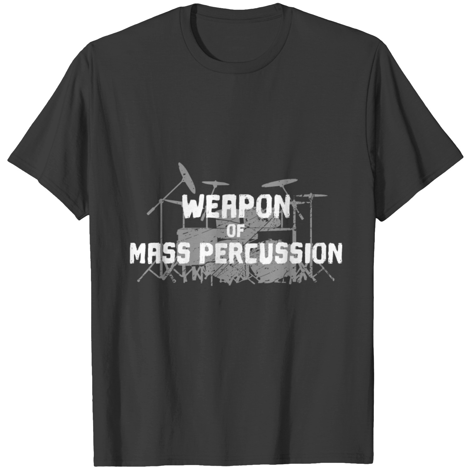 Drummer Drums Music Band Gift Funny Percussion T-shirt