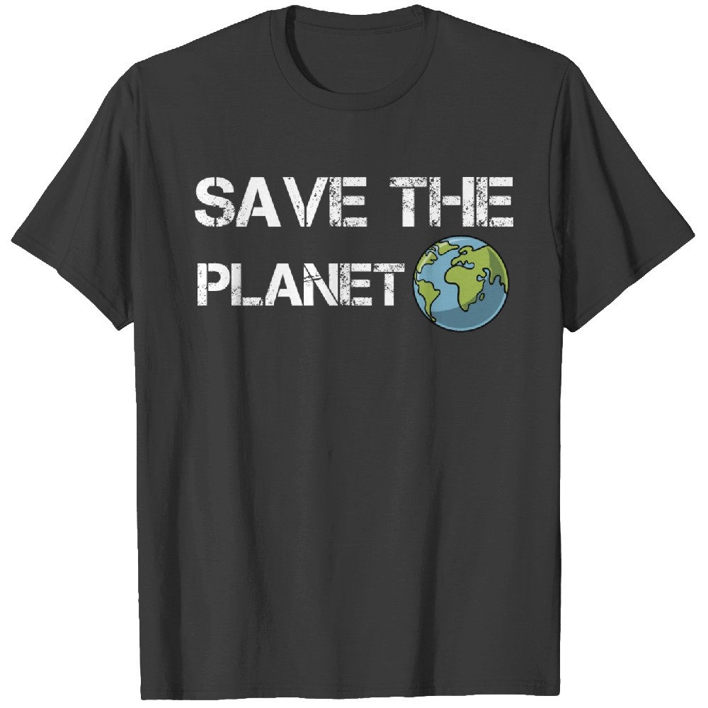 Save The Planet Earth Environment Climate Change T-shirt