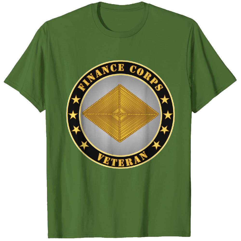 Army Finance Corps Veteran T-shirt