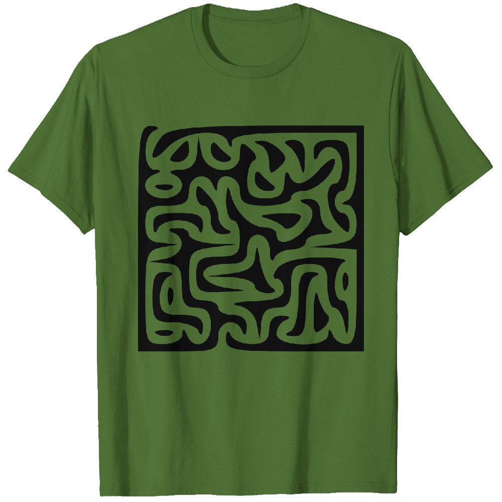 Multicursal Maze Puzzle T-shirt
