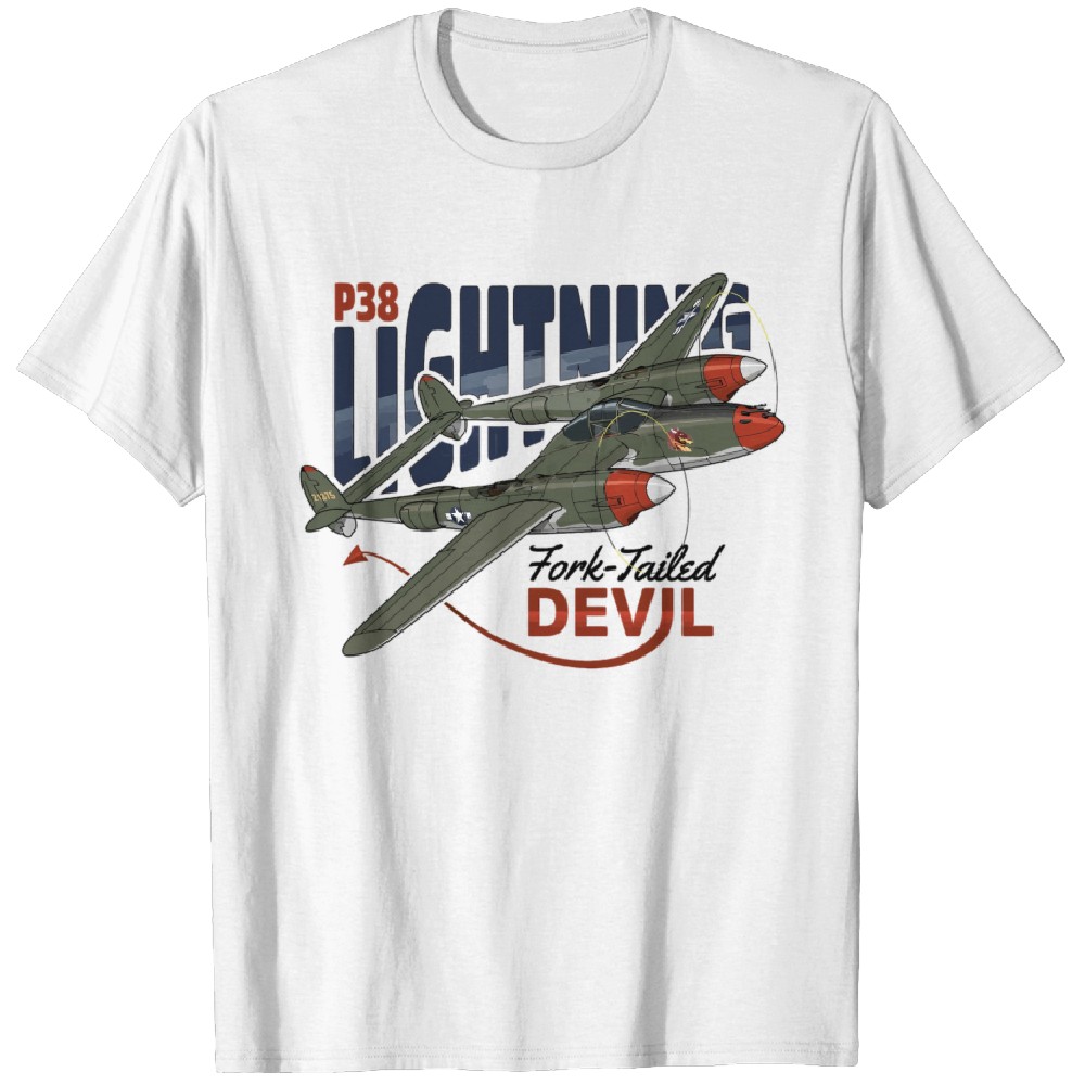 Lockheed P 38 Lighting Exclusive T-shirt