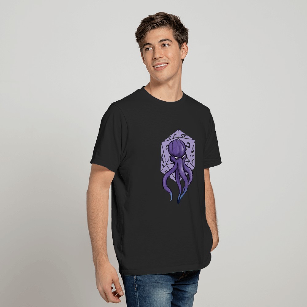 The Absolute - BG3 Mind Flyer And D20 Ilithid T-Shirts