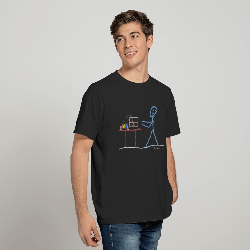 3D Printing Stick Figures, Benchy Prototyping Make T-shirt