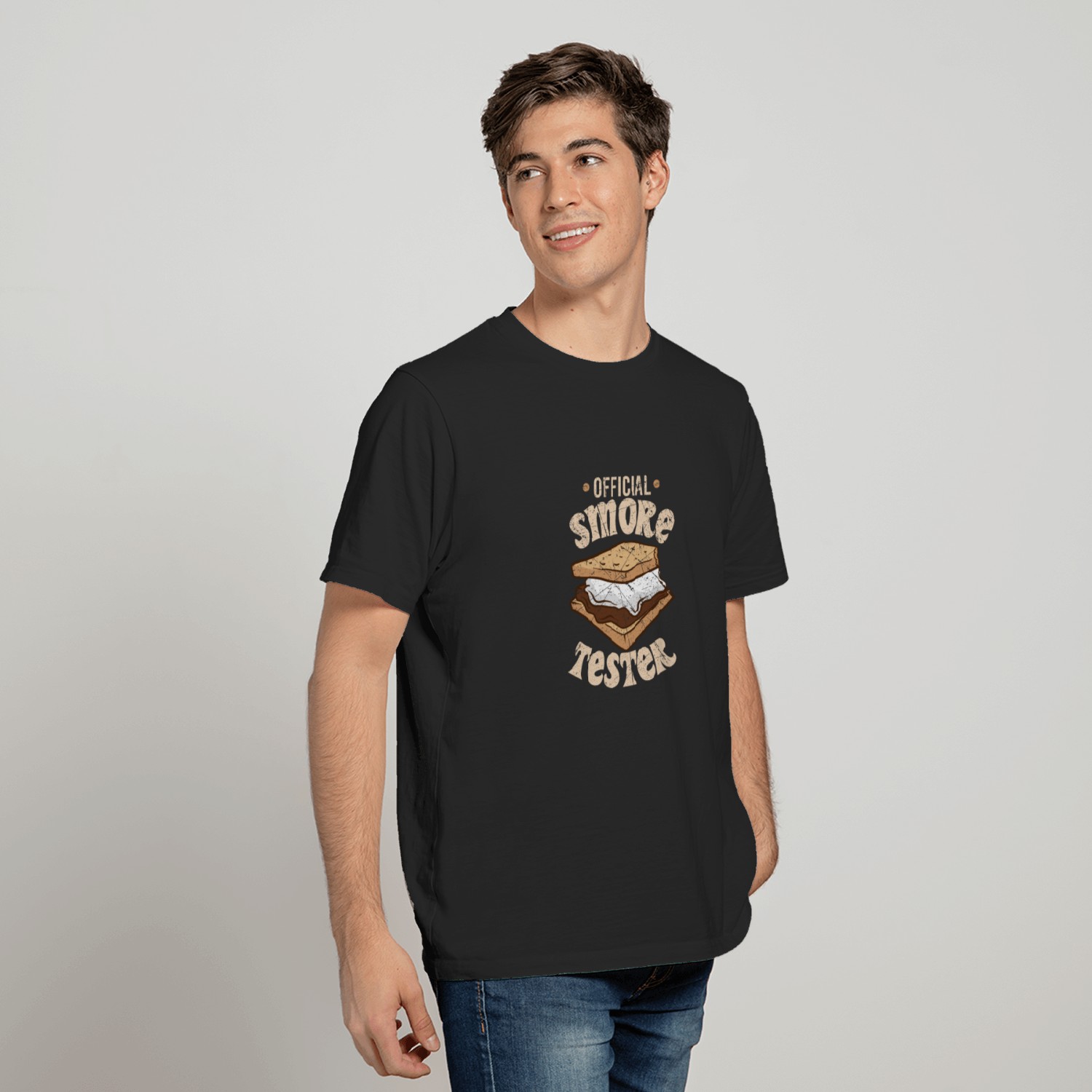 Camping Official Smore Tester S'mores Marshmallows T-shirt
