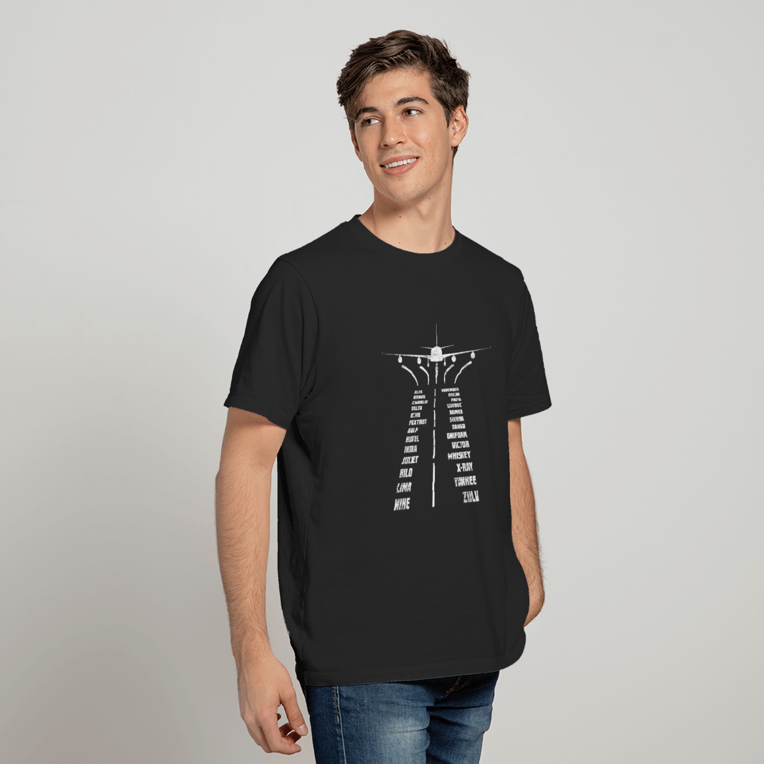Pilot Lingo Phonetic Alphabet Aviator Aviation Air T-shirt