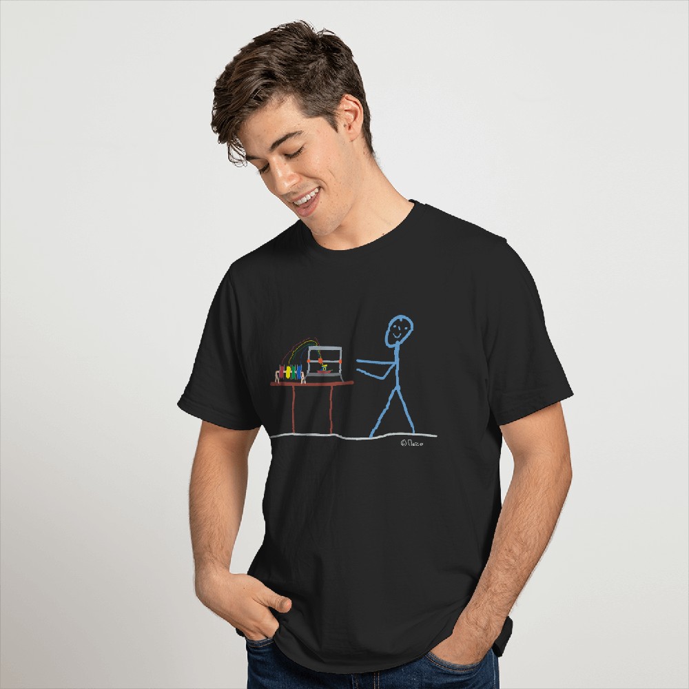 3D Printing Stick Figures, Benchy Prototyping Make T-shirt