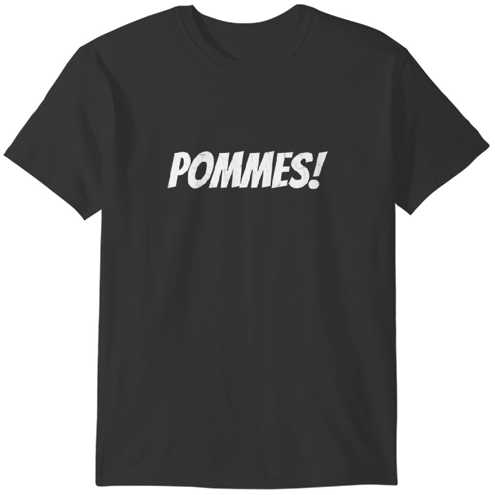 Frites ! Syndrome De Tourette Maladie Humour Malade T-shirt