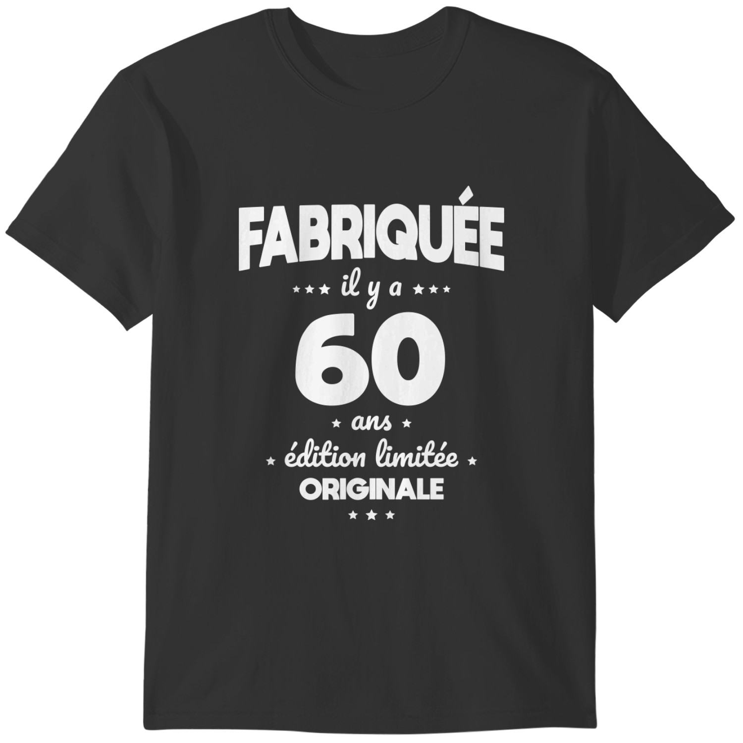 Anniversaire 60 Ans - Fabriquée Il Y A 60 Ans T-shirt