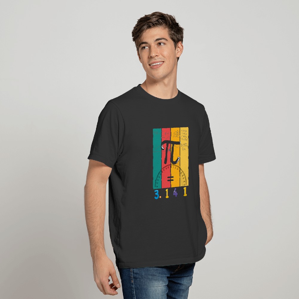 Pi Day Symbol Protractor Pi 3.141 Mathématiques Amour T-shirt