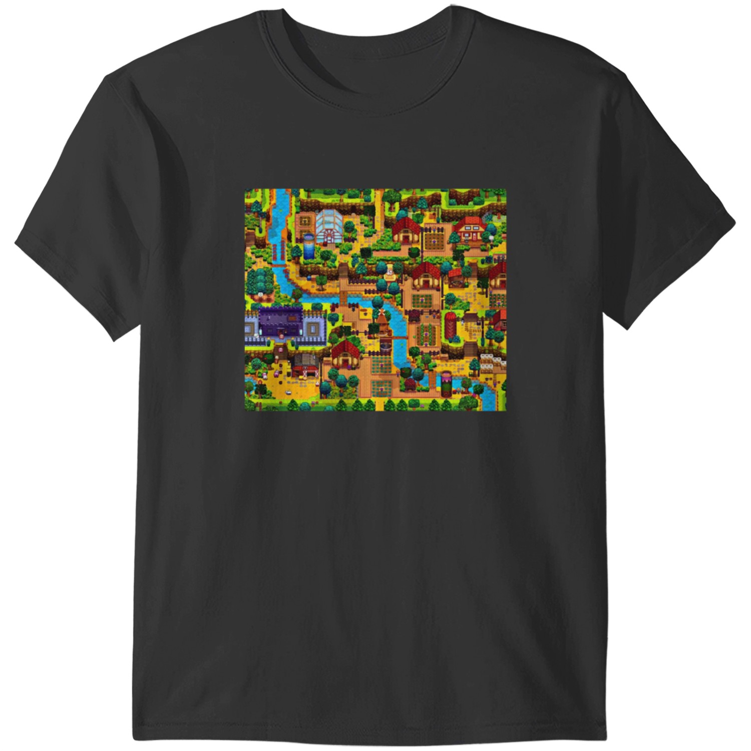 Stardew Valley Map T-Shirts