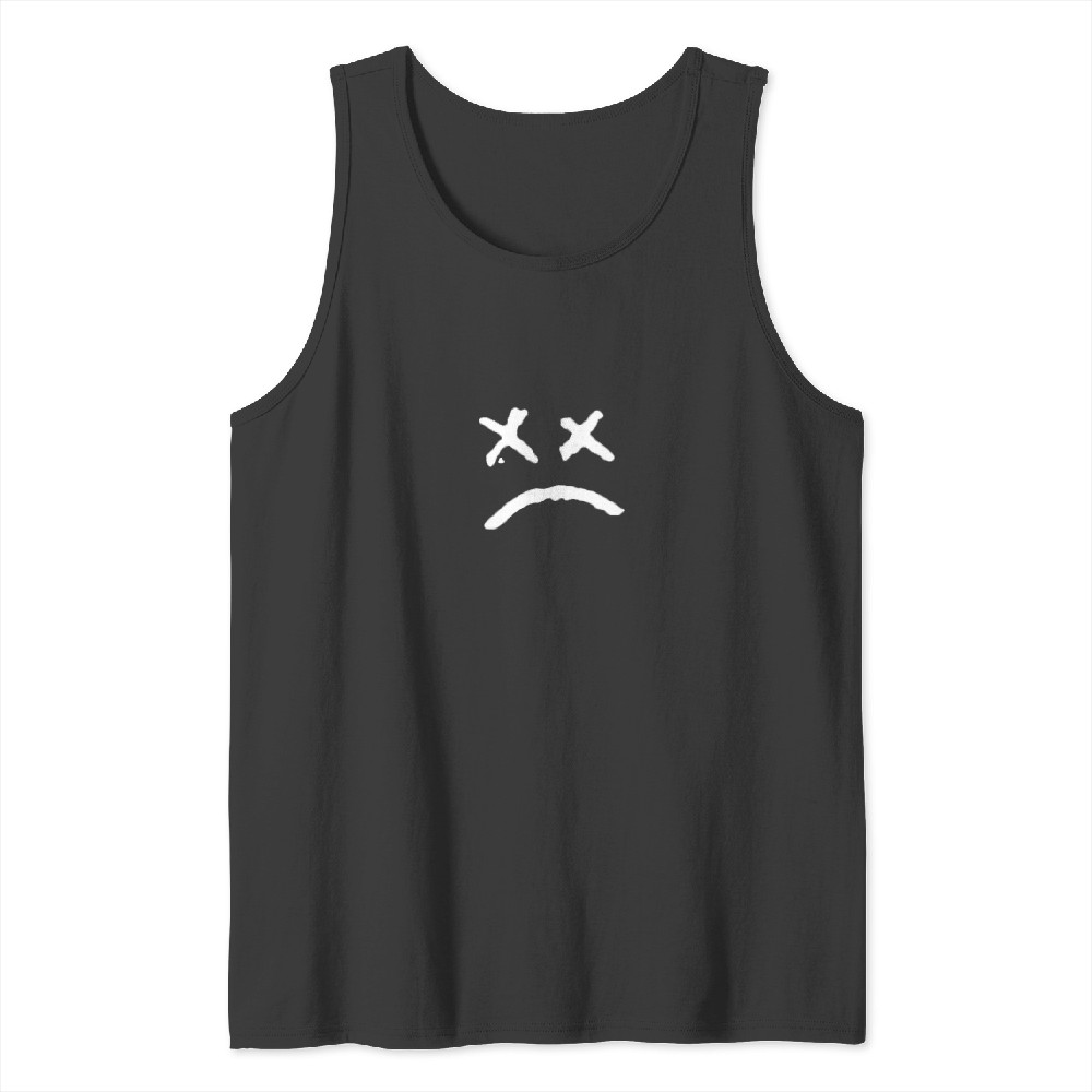 Lil Peep Sad Face Tank Top