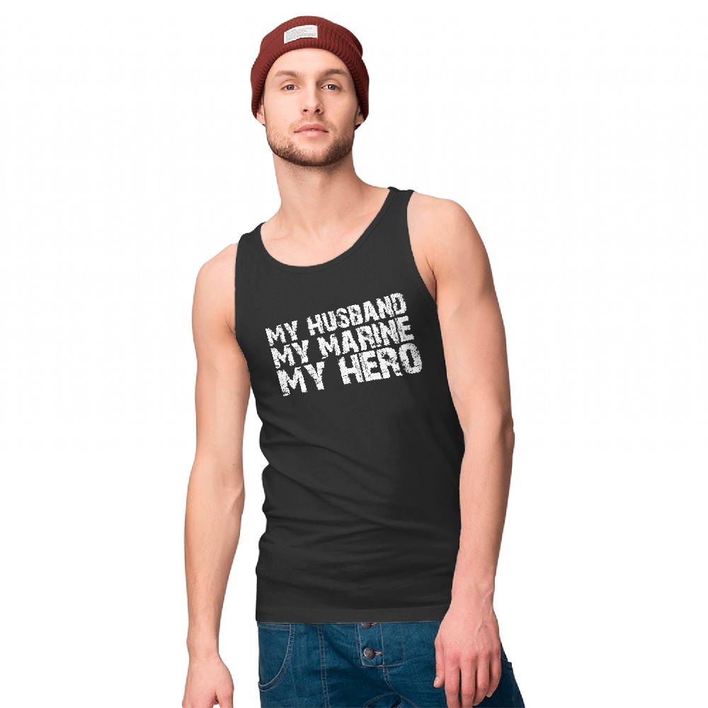 Marine Wife Military Wife Marine Corps Wife Marine Tank Top