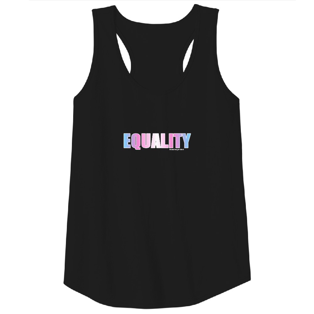 Equality - Trans Pride Flag - Neurodivergent Rebel Tank Top